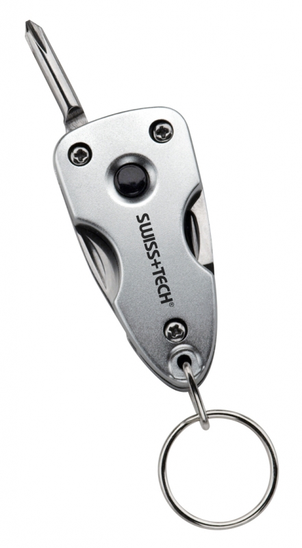 Swiss+Tech Key Ring Multi Tool 7 in 1